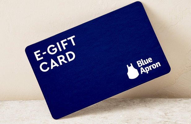 Blue apron gift cards store